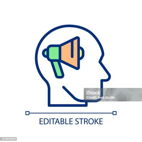 뉴로마케팅 픽셀 완벽한 Rgb 컬러 아이콘 사람 뇌에 대한 스톡 벡터 아트 및 기타 이미지 사람 뇌 씬 라인아트 아이콘 Istock