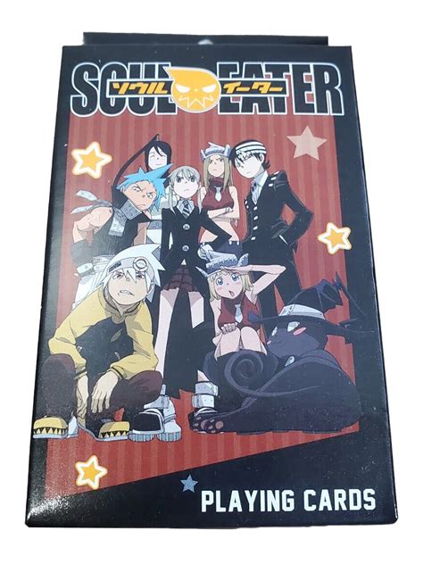 Soul Eater Group Full Art Playing Cards Shadow Anime
