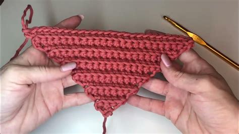 How To Crochet Triangle Easy Pattern Absolute Beginner Friendly