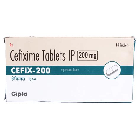 Cefix 200 Mg Tablet Uses Dosage Side Effects Price Composition Practo