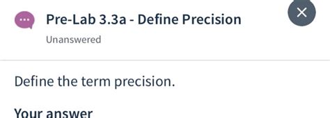 Solved х Pre Lab 3 2a Density water Unanswered What is the Chegg com