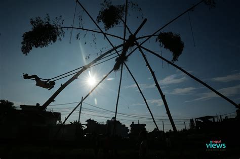 Linge Ping And Festive Cheer Of Dashain Photos Nepal Views Voices