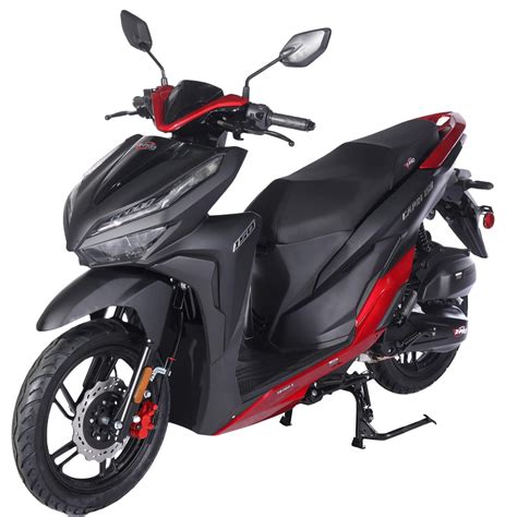 X Pro Brand New Capri 150cc Moped Scooter With 13 Aluminum Wheels