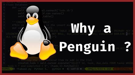 linus torvalds why linux mascot is a penguin 🐧 youtube