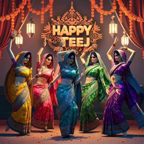 Sending Joyful Teej Festival Greetings To Everyone Celebrating