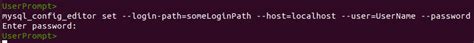 How To Use Mysqlconfigeditor Batch File Secure Login