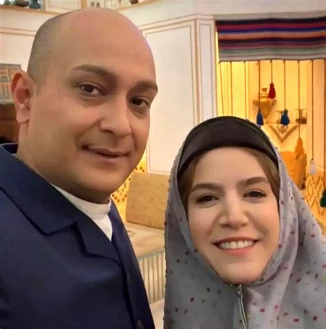 سلفی زن و شوهری ستاره پسیانی با روشن خان که خیلی بهم میان؛ شَمایل