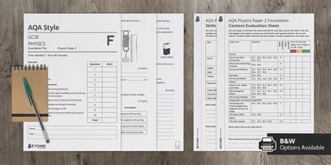 AQA GCSE Physics Paper 2 Foundation Physics Beyond