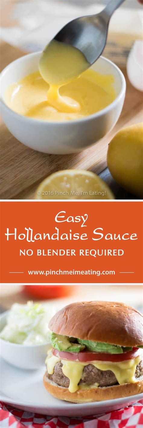How To Make Easy Hollandaise Sauce In A Blender Recipe