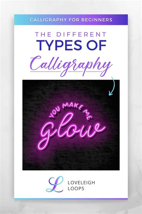 Different Calligraphy Types Styles Tools How To Learn Calligraphy For Beginners