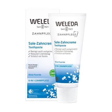 Зубная паста Weleda Salt Toothpaste с минеральной солью, 75 мл - купить ...