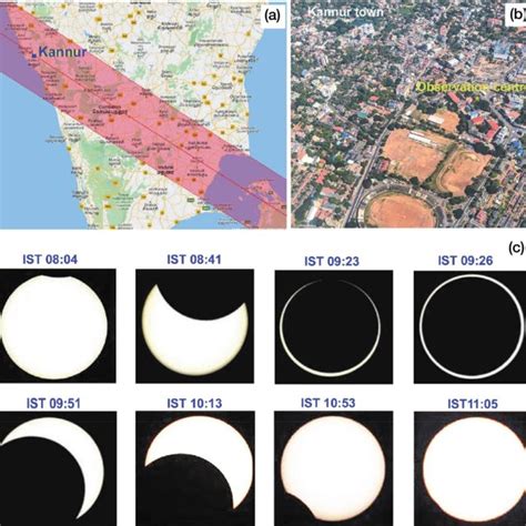 A Eclipse Path Passing Over Indian Region Source NASA Tracks The Download Scientific