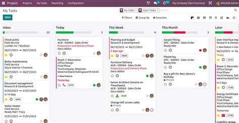 Odoo Project Management Features And Pros Aht Tech Your Strategic Partner In Enterprise