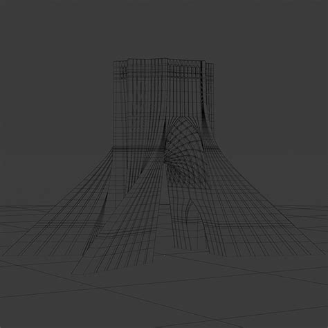 مدل سه بعدی برج آزادی فروشگاه مدل سه بعدی