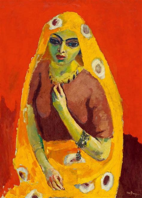 Thunderstruck Kees Van Dongen Dutch 1877 1968 Rouge Et Jaune