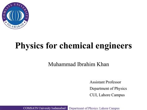 applied physics for engineers lecture 1 2 pdf physics science