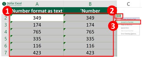 6 Ways To Converting Text To Number Quickly In Excel Dollar Excel