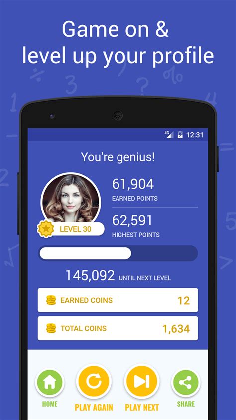 Math Master Brain Quizzes Math Puzzles Apk Para Android Descargar