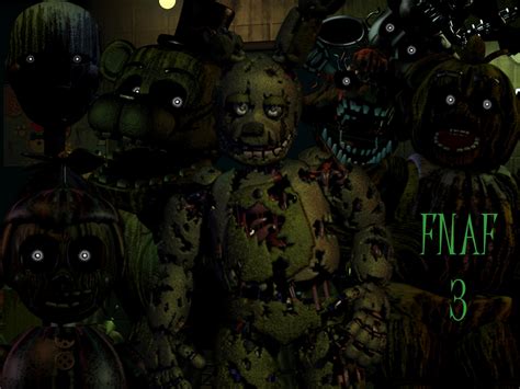 Fnaf 3 Poster Wallpaper By Drawingfreakultra On Deviantart