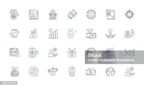 보상 라인 아이콘 모음입니다 급여 보상 지불 복리후생 인센티브 임금 특전 벡터 및 선형 그림 수입 봉급 총 개요 표지판 세트 아이콘에 대한 스톡 벡터 아트 및 기타 이미지