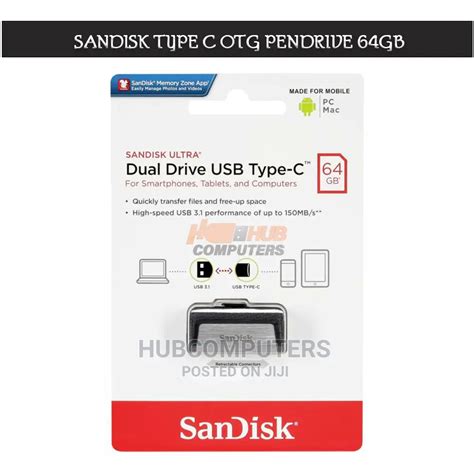 Sandisk Type C Otg Pendrive Gb In Madina Computer Accessories Hub Computers Jiji Com Gh