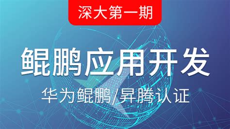 鲲鹏应用hcia（深大1期）