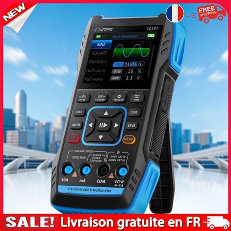 Mini Oscilloscope Multimeter 3 In 1 Signal Generator 10mhz 50mss