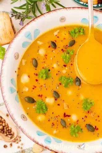 Cozy Parsnip And Squash Soup Vegan Oil Free