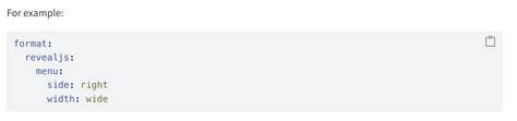 Documentation Error On Navigation Menu In Revealjs Issue Quarto Dev Quarto Cli GitHub