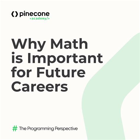 Why Math Is Important For Future Careers The Programming Perspective