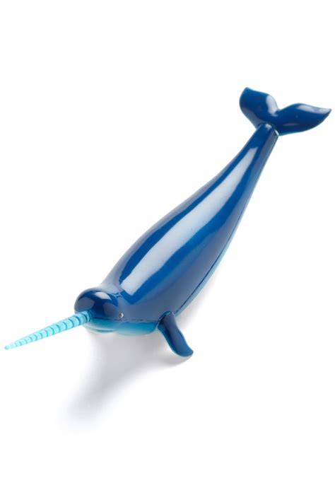 Narwhal Figurine: Made of plastic with moveable flippers and tail ...