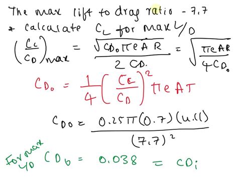 Solved 6 The Maximum Lift To Drag Ratio Of The World War I Sopwith Camel Was 77 Calculate