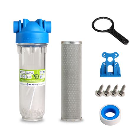 이물질제거 정수기 필터 메쉬필터 아트라스 10인치 Diy세트 주 퓨어워터텍