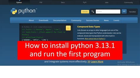 How To Install Python 3131 By Neha Gupta Youtube