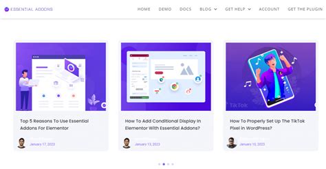 Best Elementor Post Carousel Addons For An Engaging Website Ht Mega Blog