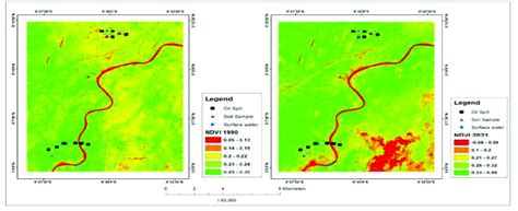 Vegetation Analysis Of Normalized Difference Vegetation Index Ndvi Download Scientific