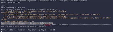 Typeerror Unicode Objects Must Be Encoded Before Hashing While Uploading Rb Controller Android