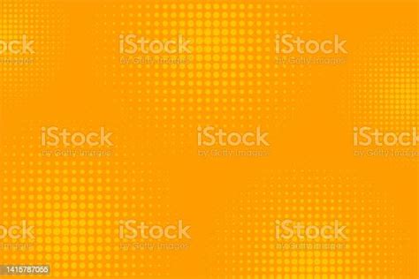 만화책 오렌지 배경 복고풍 스타일의 하프톤 도트 텍스처 물방울무늬에 대한 스톡 벡터 아트 및 기타 이미지 물방울무늬 쿨한 태도 말하기 Istock