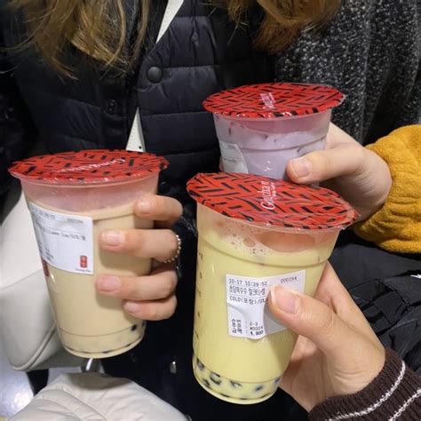 롯데월드 공차 버블티 솔직후기 네이버 블로그