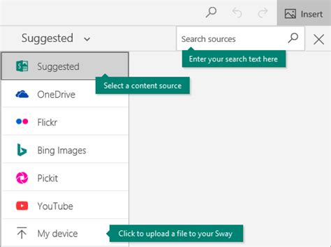 Add Video And Audio Files Into Sway Microsoft Support