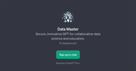 What Is Data Master Cloudbooklet