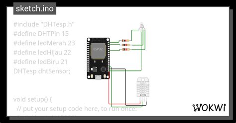 Alif Syatriatugas Day 4 Wokwi Esp32 Stm32 Arduino Simulator