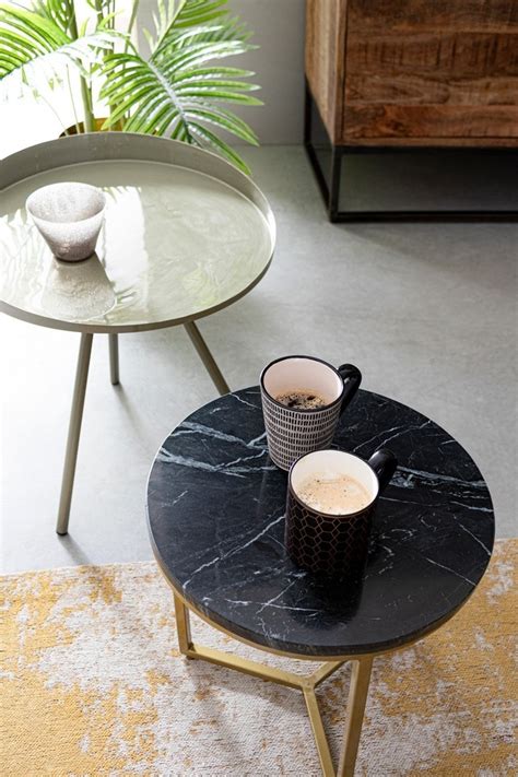 Table Basse Bizzotto Table Basse Prescott Plateau En Marbre Pas Cher