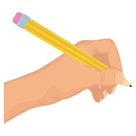 Left Hand Writing 10849070 Vector Art At Vecteezy