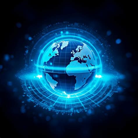 Premium Ai Image Global Network Concept 3d Rendering Element