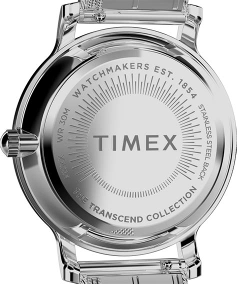 Transcend 34mm Mesh Bracelet Watch - TW2W19100 | Timex US