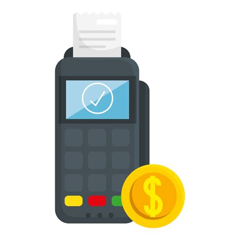 isolated money coin and dataphone vector design 1909751 vector art at