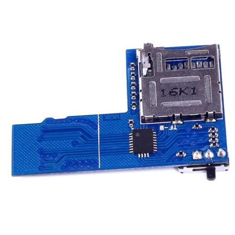 2 in 1 raspberry pi dual tf sd card switcher adapter darkoct02