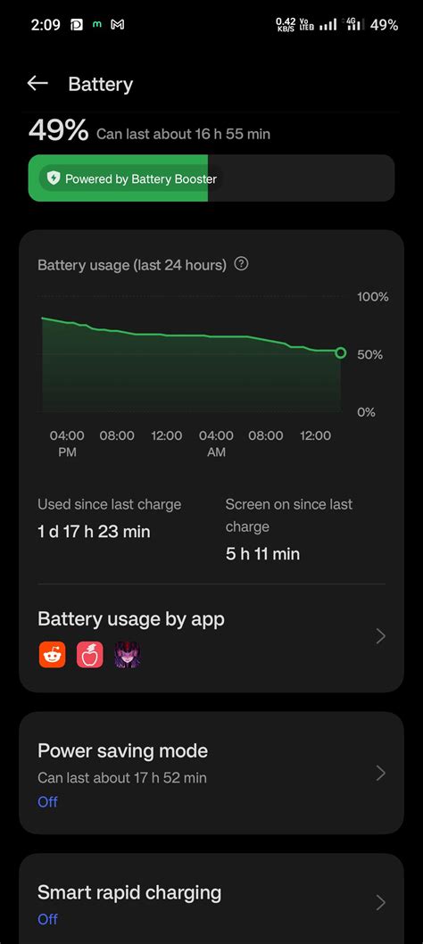 10t Battery Life After Disabling 5g Roneplus
