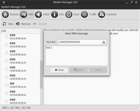 modem manager gui linux mobile partner application for usb modems